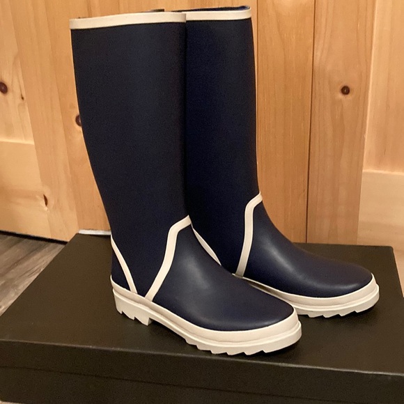 J. Crew | Shoes | J Crew High Shaft Lug Sole Rain Boot | Poshmark
